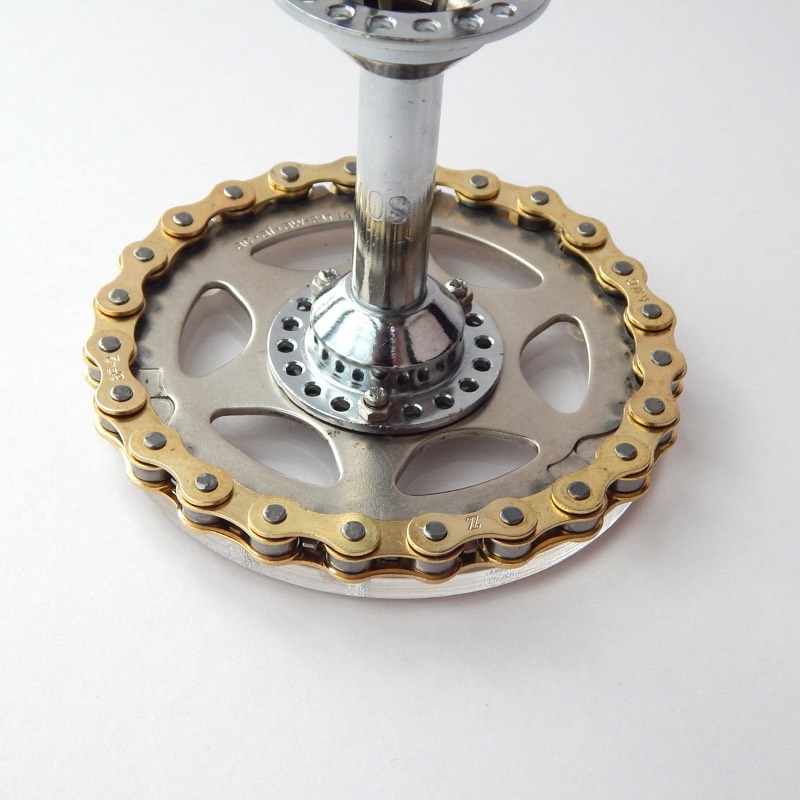 Bicycle cycling trophy - ReCycle & BiCycle